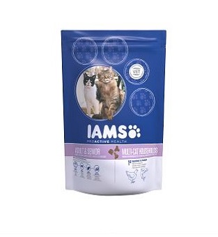 Iams: Multi-Cat con pollo e salmone per chi ha più gatti in casa - PetB2B