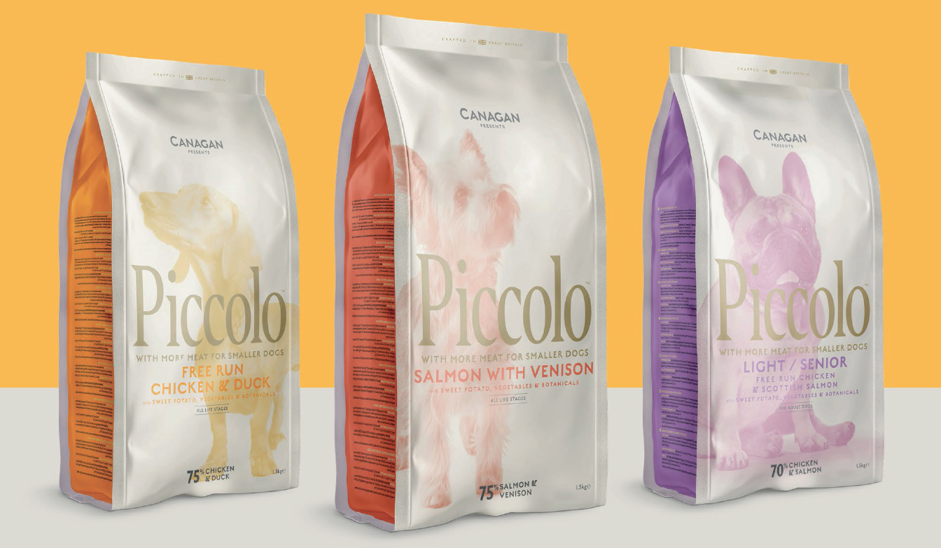 Piccolo: nuovo packaging per il marchio di Canagan dedicato agli small ...
