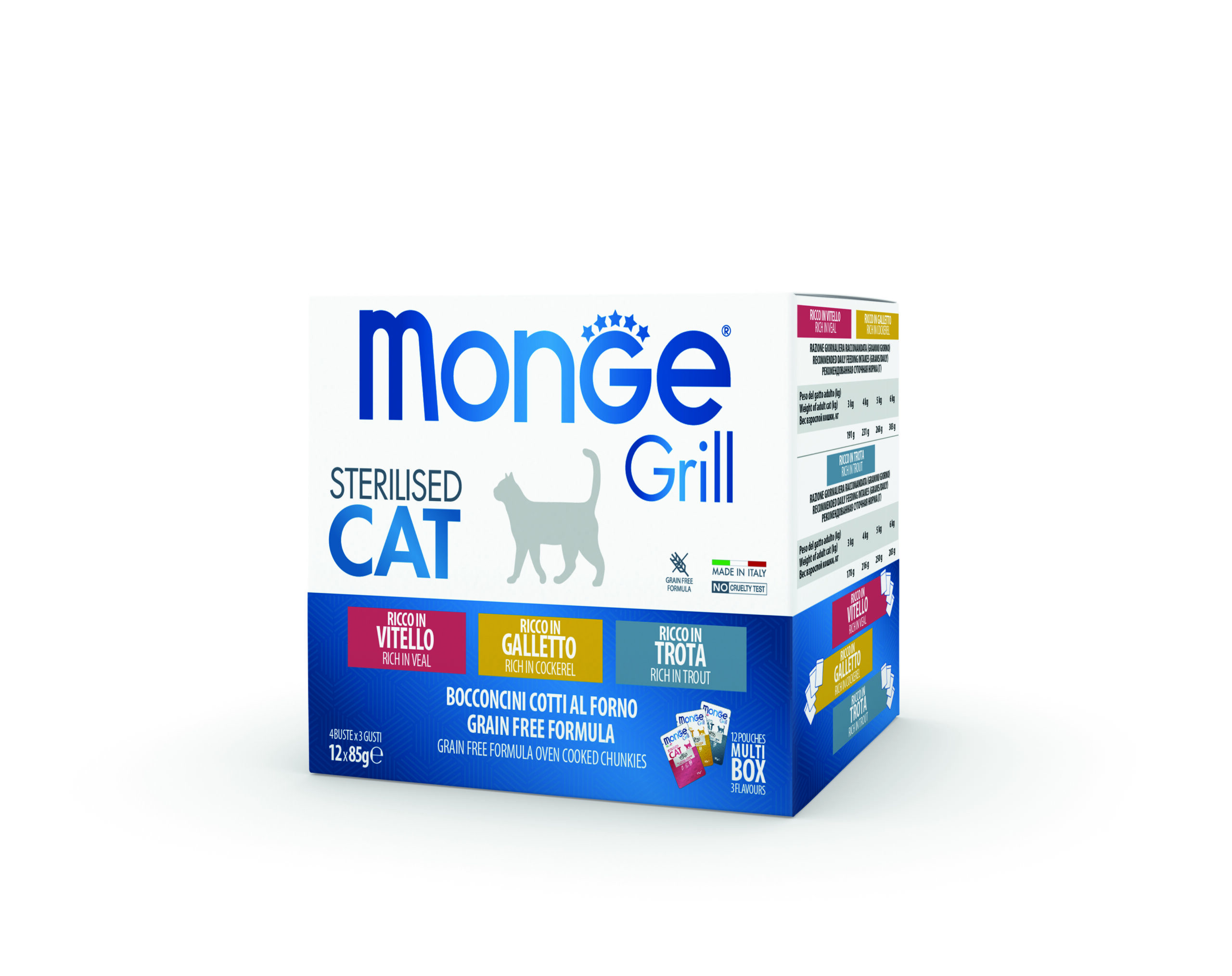 Multipack Monge Grill: il pieno di gusti nella ciotola
