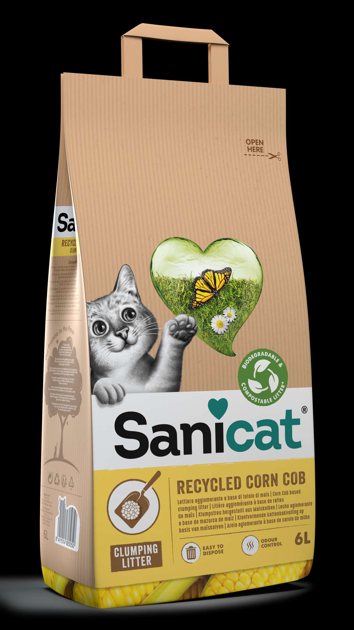 Le lettiere Sanicat cambiano grafica, packaging e logo