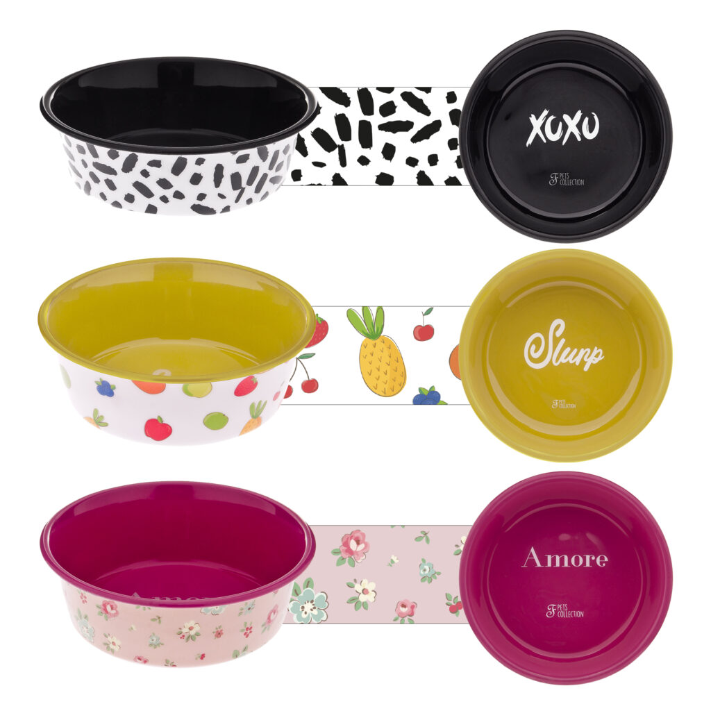 Ferribiella amplia il catalgo con due nuove linee di guinzagli e ciotole