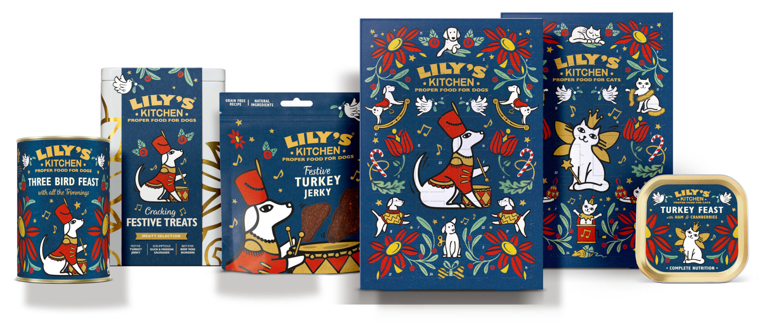 Lily's Kitchen presenta le nuove ricette natalizie per cani e gatti