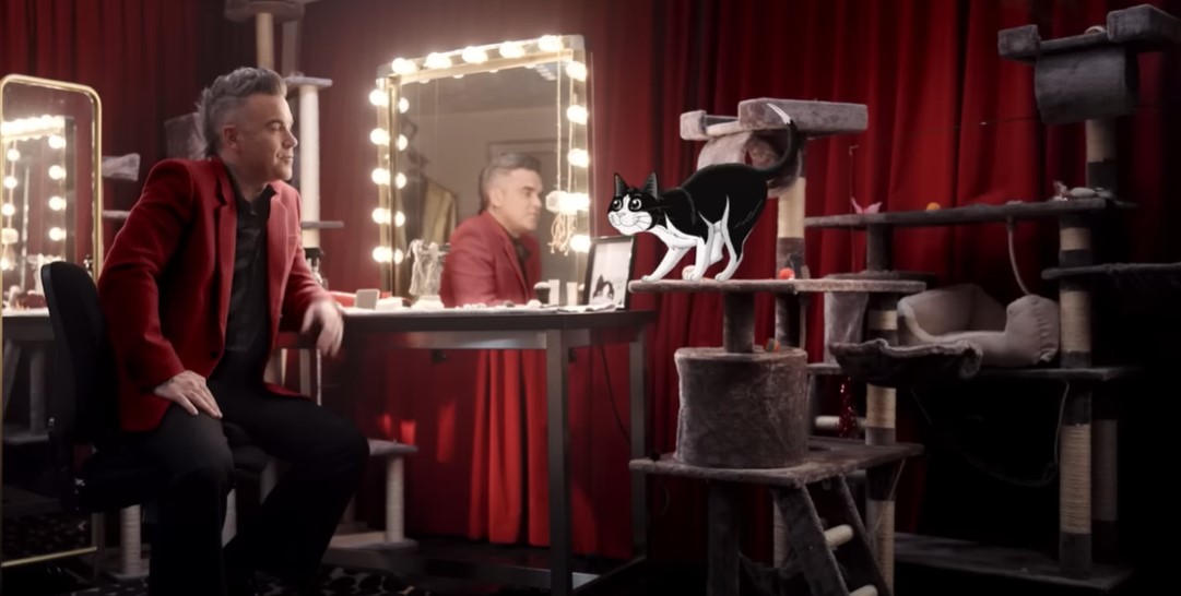 Robbie Williams protagonista della campagna europea di Purina per Felix