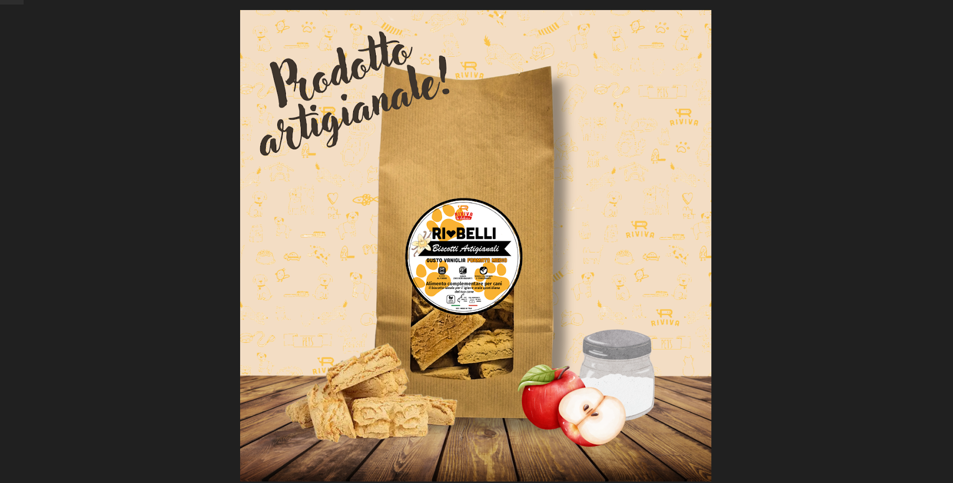 I biscotti Ribelli di Riviva per la salute dentale del cane