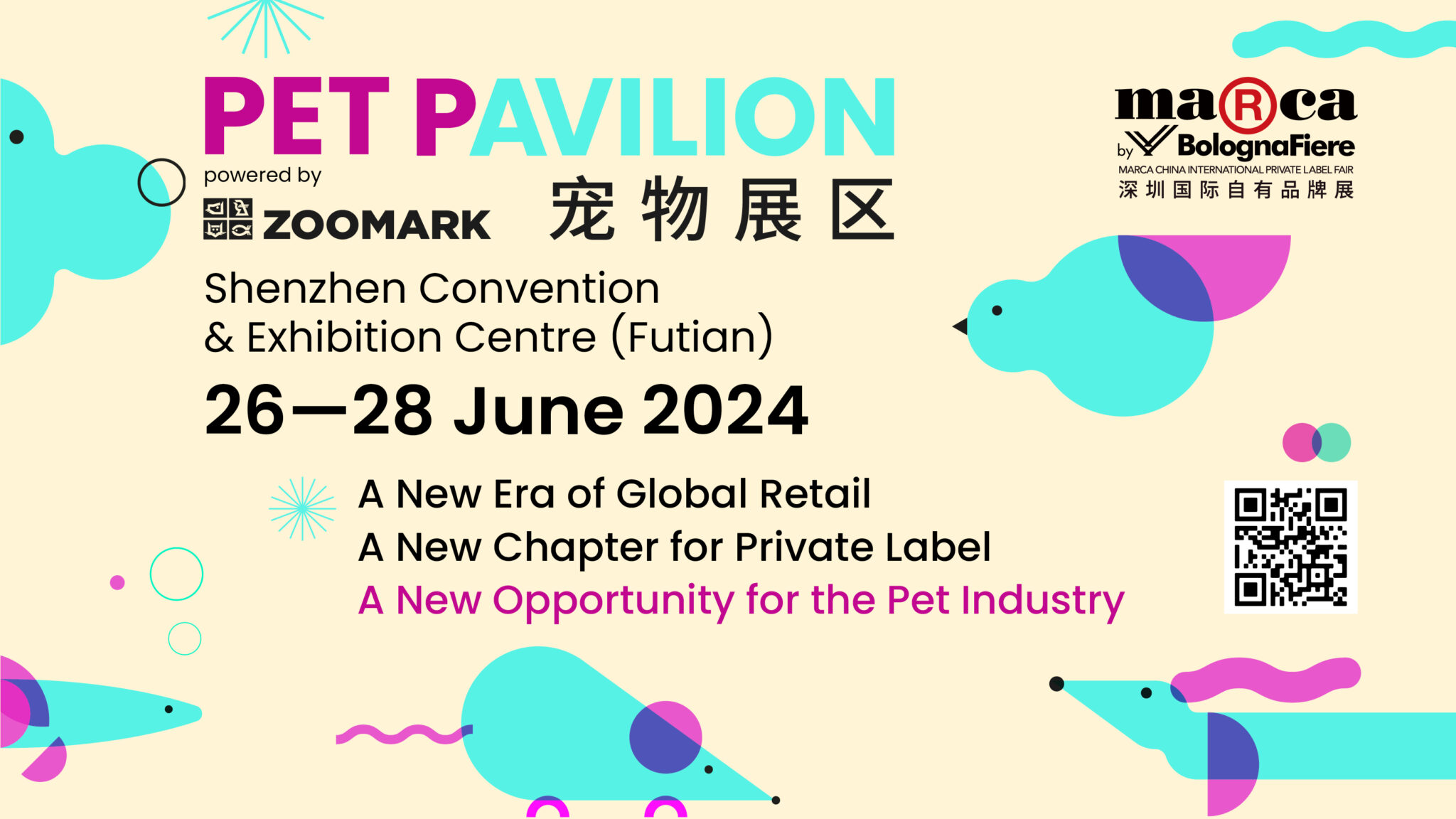 Il 17 gennaio Zoomark presenta a Bologna il Pet Pavilion a Marca China