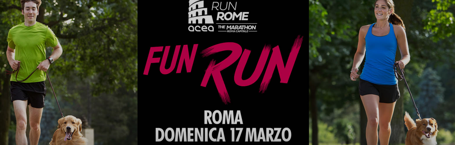 Monge sponsor della corsa Fun Run / Stracanina a Roma (17 marzo)